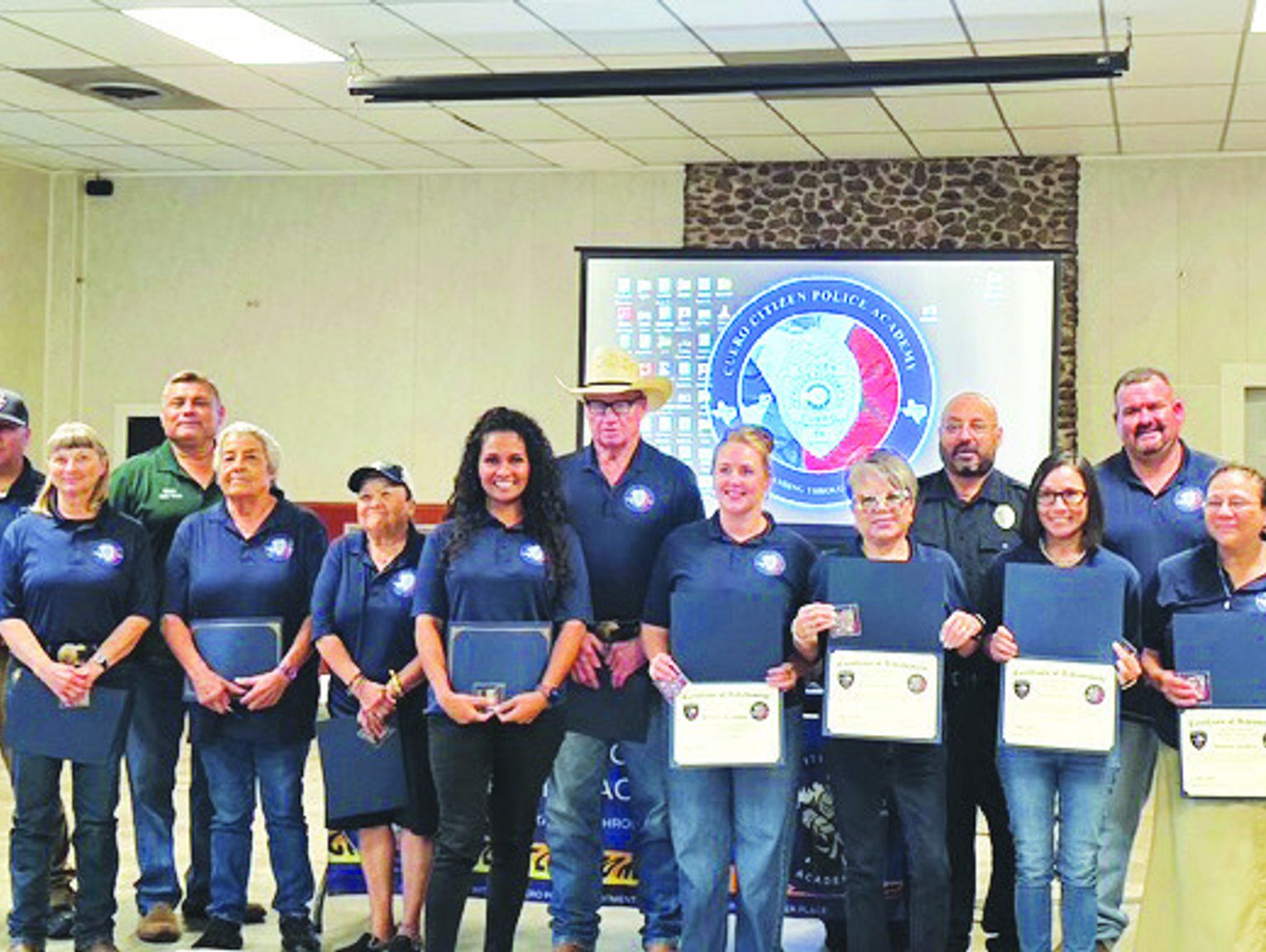 Cuero Citizens Police Academy finishes 16-week training course