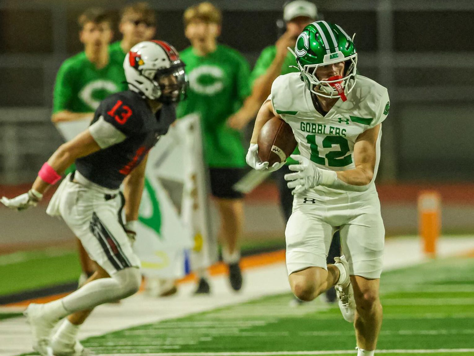 Cuero Gobblers secure victory against Harlingen Cardinals