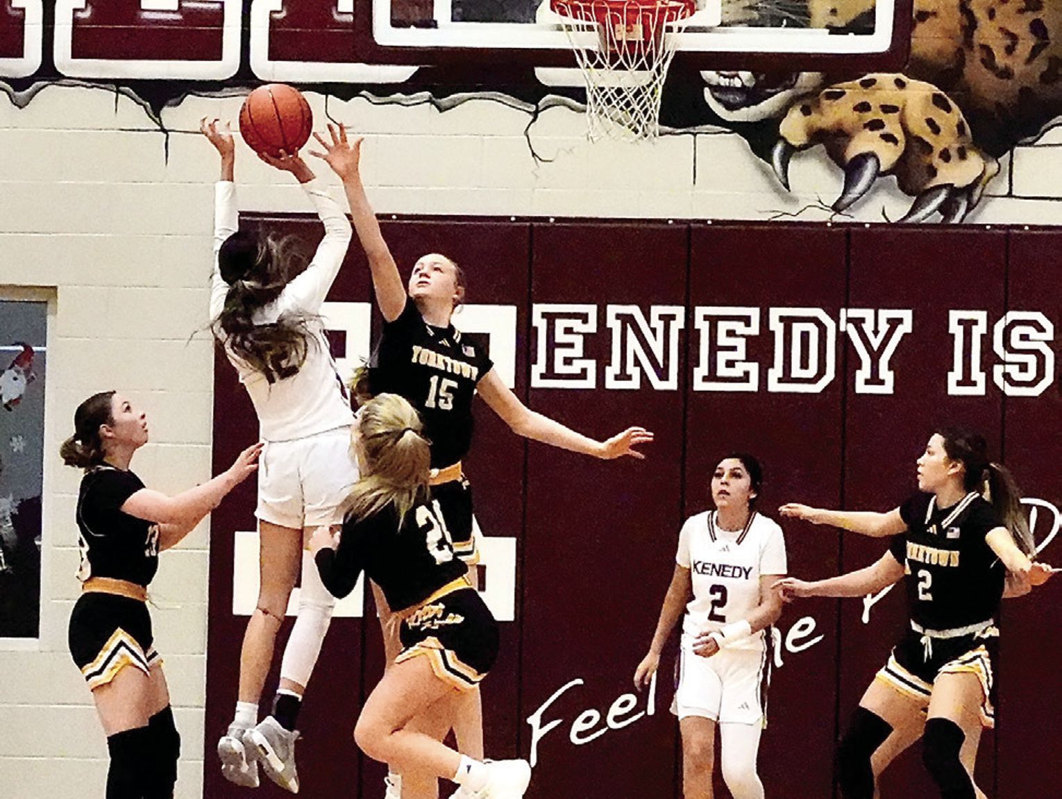 Kitty Kats defeat Leopards to stay perfect in district