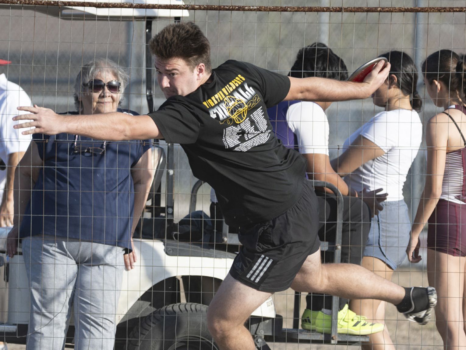 Yorktown track competes at Kenedy
